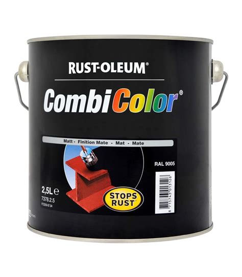 Rust Oleum CombiColor Matt Is A One Coat Interior And Exterior Anti Corrosion Finish For Metal