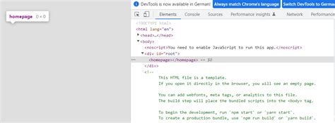 reactjs react component content is not rendering or not found stack overflow