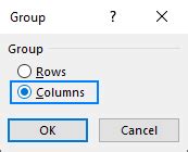 How To Group Columns In Excel