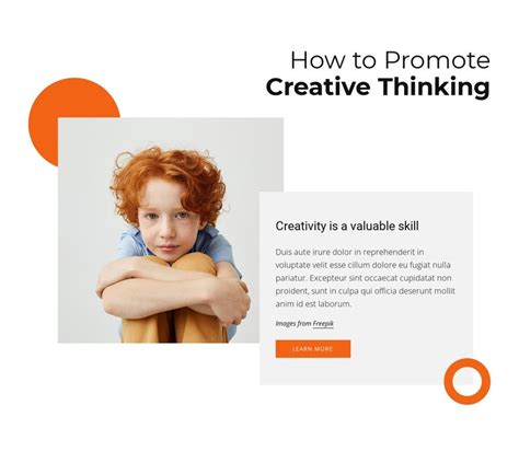 How To Promote Creative Thinking Css Template By Nicepage
