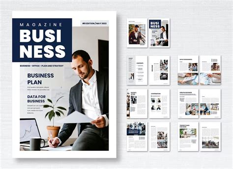 Magazine Template Layout