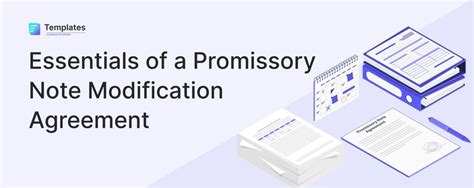 Essentials Of A Promissory Note Modification Agreement Lawrina