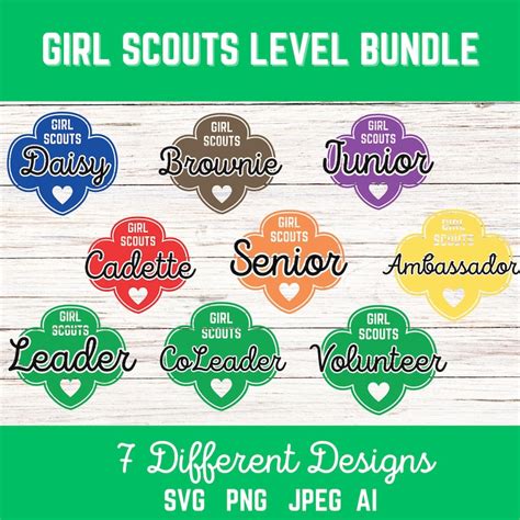 Girl Scout Cricut Etsy