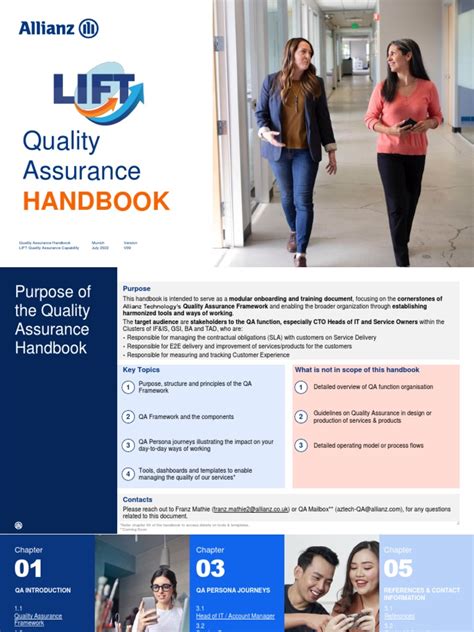 Quality Assurance Handbook Pdf Quality Assurance Customer Experience