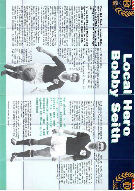 9 Bobby Seith Dundee Football Club Historical Trust