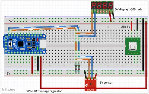 adafruit pro trinket with displays wiring question r arduino