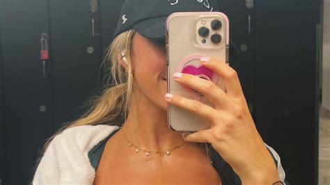 Worlds Sexiest Volleyball Star Kayla Simmons Shows Off Sweaty Boobs As
