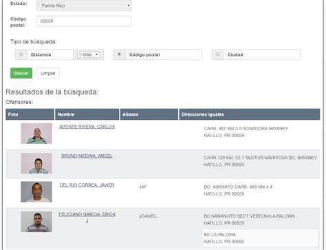 Registro De Delitos Sexuales En Puerto Rico Busco Pareja De A Anos