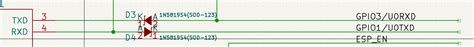 Arduino Why Are The Diodes Used In This Fashion For The Rx And Tx