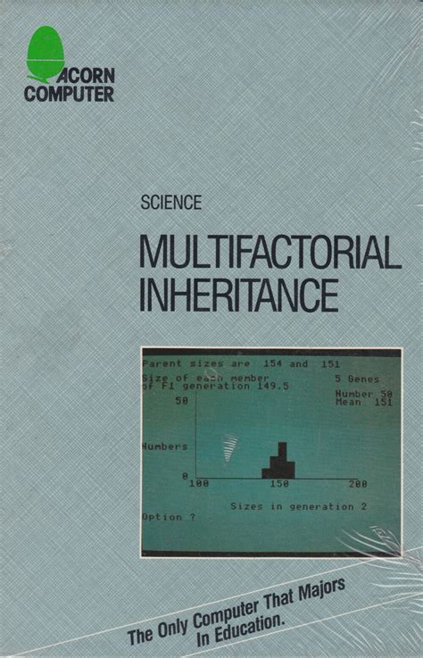 Science Multifactorial Inheritance Software Educational