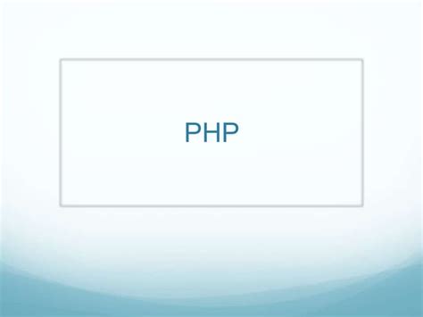 Php Talk Ppt