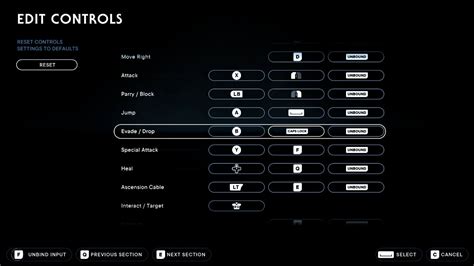 Jedi Survivor Best Controller Settings And Keybind Recommendations
