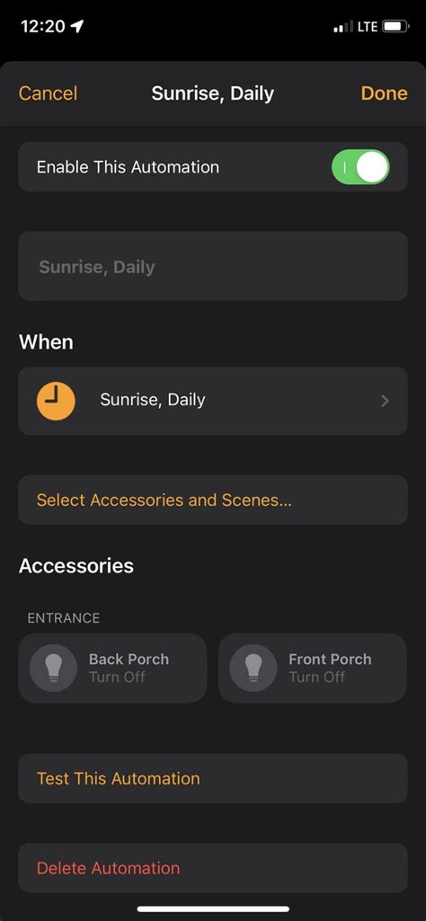 Automation Issue Rhomekit