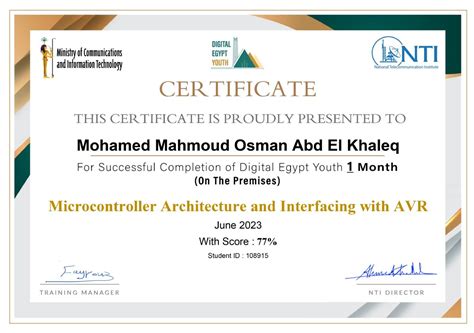 Earned Microcontroller Architecture And Interfacing With Avr Mohamed Hegazy Posted On The