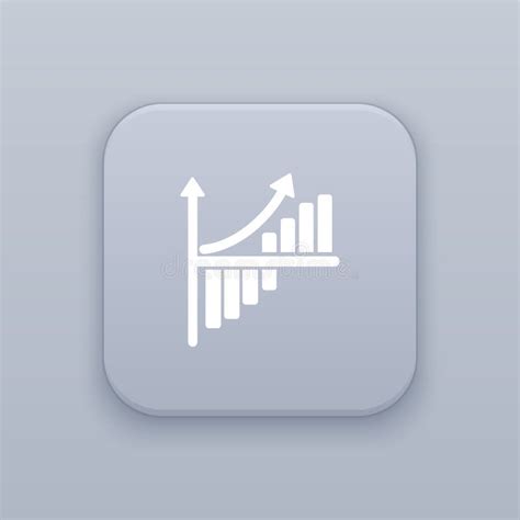 Statistics Button Best Vector Stock Vector Illustration Of Forecast