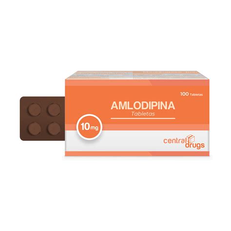 Amlodipina 10 Mg Central Drugs Guatemala