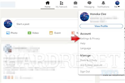 how to disable message request notifications on linkedin