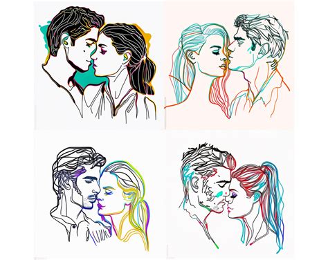 Procreate Couple Poses Couple Brushes For Procreate Instant Etsy UK