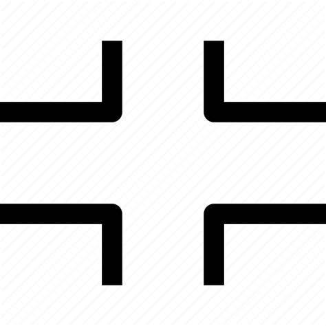 Exit Full Fullscreen Screen Icon