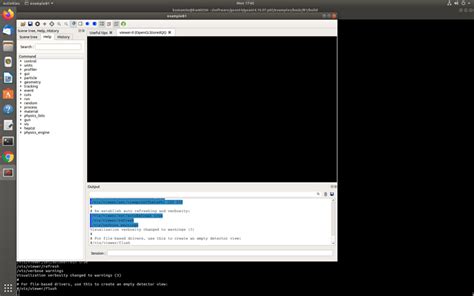 Facing Issue With The Opengl Visualization Software For Geant4 Getting Started Geant4 Forum