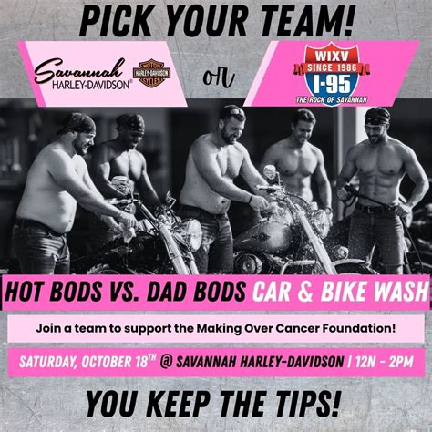 Hot Bods Vs Dad Bods Car And Bike Wash Wixv Fm