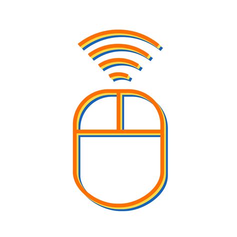 Wireless Input Device Vector Icon Vector Art At Vecteezy