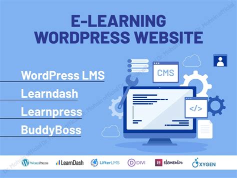 an elearning lms wordpress website with learndash learnpress or