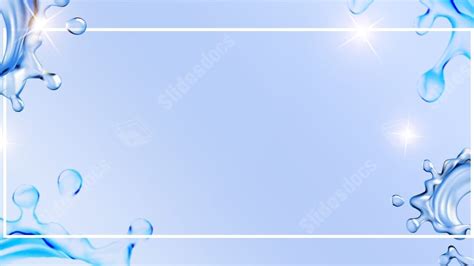 Powerpoint Water Background Design