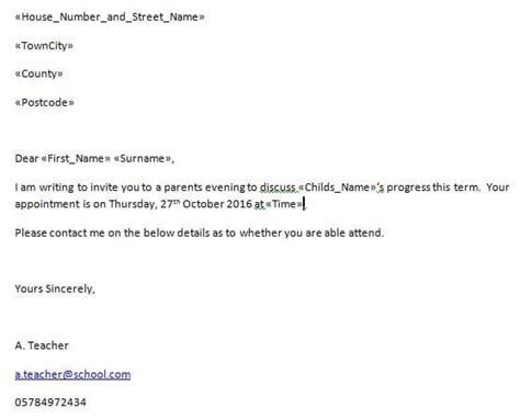 How To Write Letters Using Mail Merge And An Excel Spreadsheet Hubpages