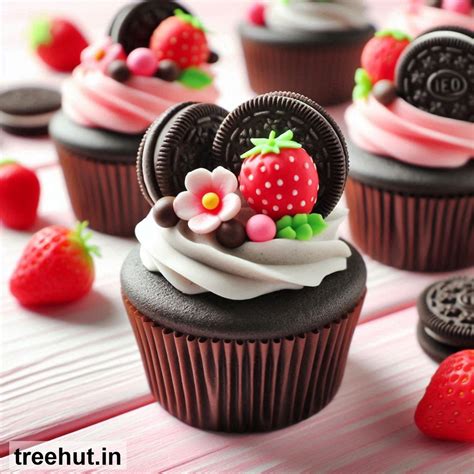 Oreo Cupcake Decoration Ideas For Cafe Party Cupcake Ideas Mini Cake