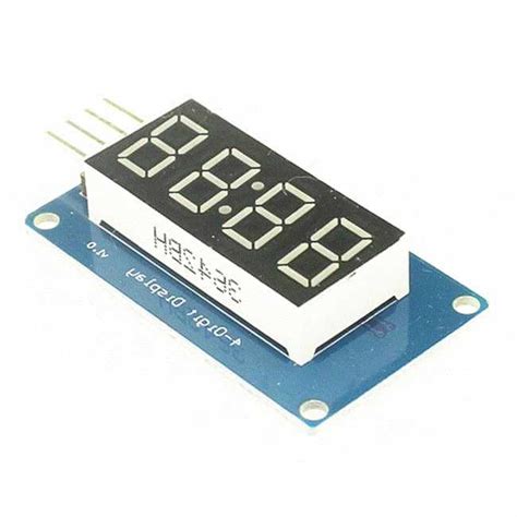 tm1637 4 digit led 0 56 inch display tube 7 segment blue yellow white