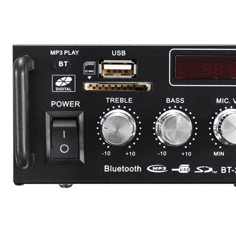 12 В/220 В 600 Вт автомобильный Hi-Fi усилитель аудио стерео мощность ...