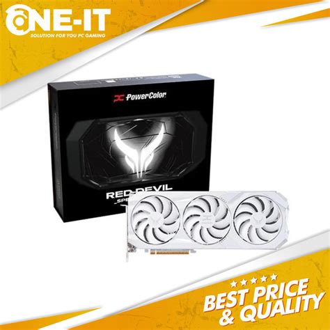 Jual Vga Powercolor Red Devil Spectral White Amd Radeon Rx Xt Gb Gddr G Shopee Indonesia