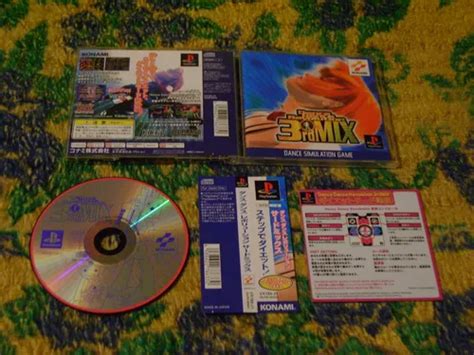 ps1 dance dance revolution 3rd mix ddr japonês mercadolivre