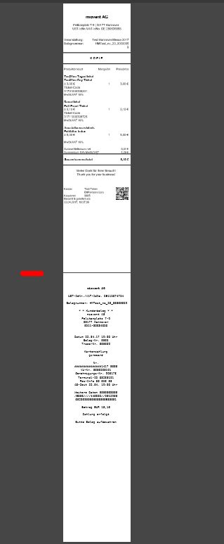 C Printing Long Receipt Pdf To Fit On Receipt Paper Stack Overflow