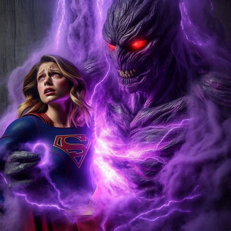 Supergirl is attacked and drained by Parasite by moon3713 on DeviantArt