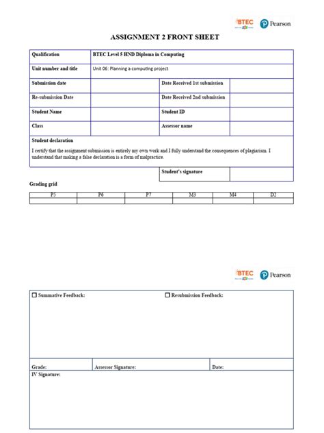 7407 Unit 06 Assignment 2 Frontsheet Pdf Computer Security