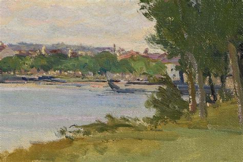 Lot 65 River Seine France By Hans Iten Morgan Odriscoll