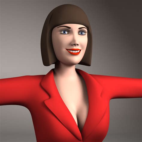 Jennifer African Woman 3d Model 10 Fbx C4d 3ds Free3d
