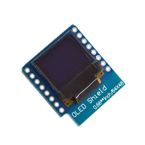 Display Oled Shield Wemos D1 Mini 066 64x48 Esp8266