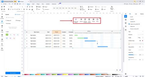 Edrawmax Guide Create A Gantt Chart From Data