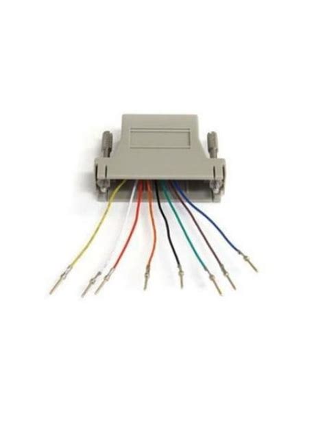 STARTECH ADAPTADOR MODULAR SERIAL DB25 MACHO RJ45 HEMBRA GRIS Shopzote Com