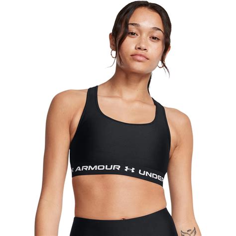 Køb Under Armour Crossback Medium Support Sports Bh Dame Black
