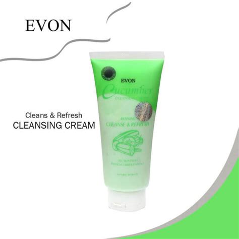 Evon Cucumber Clensing Cream Refining Cleanse And Refresh 180ml Daraz Lk