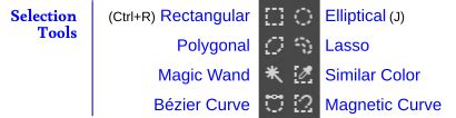Overview Of Krita S Selection Tools Virtual Curiosities