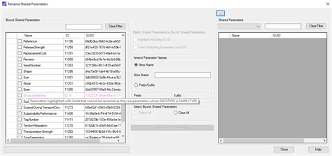 Revit Add Ons Rename Param