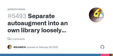 Separate Autoaugment Into An Own Library Loosely Coupled To Torchvision