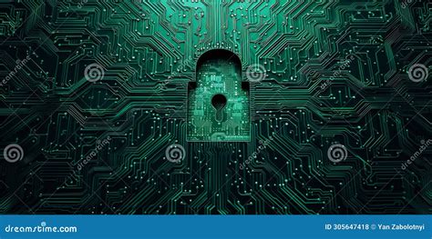 Cybersecurity Shielding In The Digital Realm Concept Cybersecurity Threats Data Breach Royalty