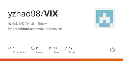 Github Yzhao98 Vix 波动率指数的计算，修改自 Alexdachen Ivix