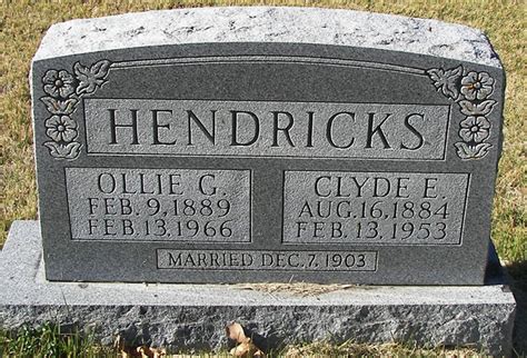 Clyde Edmond Hendricks 1884 1953 Find A Grave Memorial